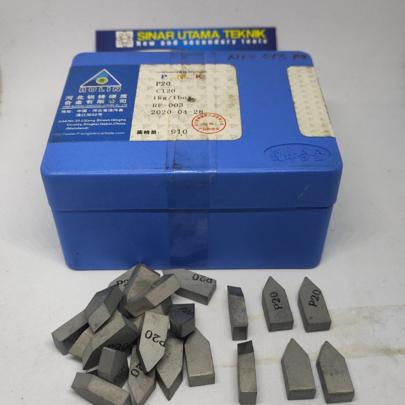 Jual Mata Widia C120 P20 satu tingkat lebih bagus dari YG6 Betel bubut ...