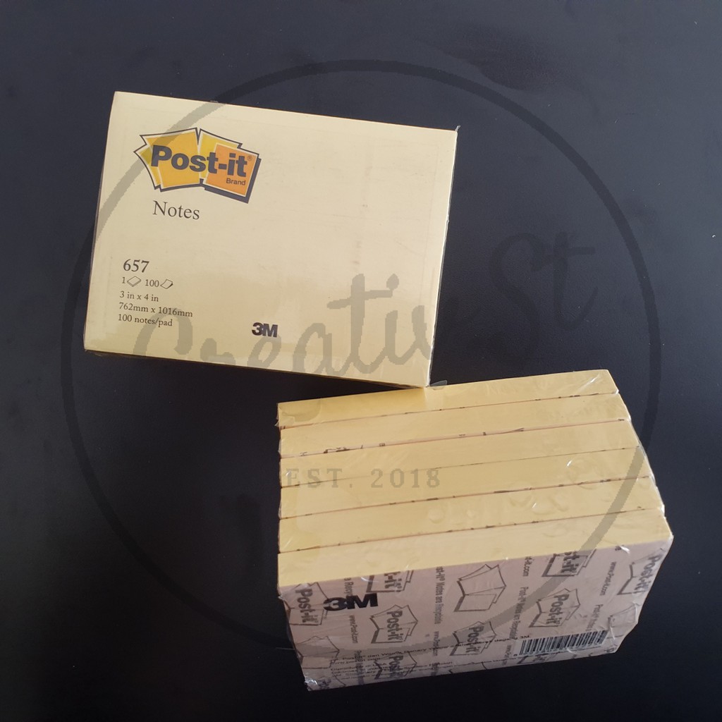 Jual 3M Post It Sticky Notes 657M | Shopee Indonesia