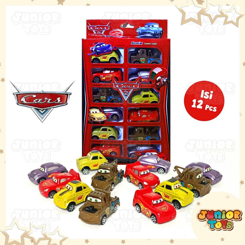 Jual Mainan Anak Mobil Mobilan Cars Set Mainan Anak | Shopee Indonesia