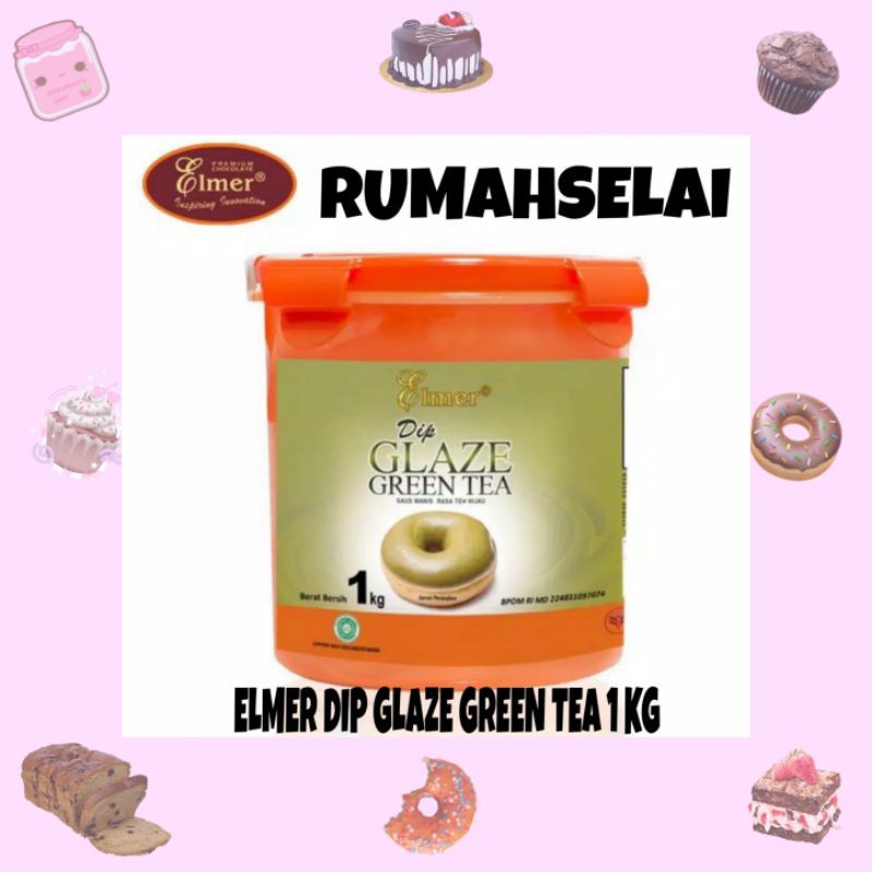 Jual Elmer Dip Glaze Green Tea 1 Kg | Shopee Indonesia
