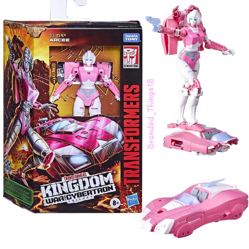Jual Transformers Kingdom War Cybertron Autobot Arcee Robot Original ...