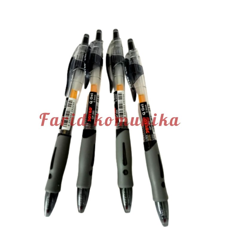 Jual [HUSNA COLLECTION] Pulpen Gel Joyko GP-265 Q-Gel 0.5mm / Pulpen ...