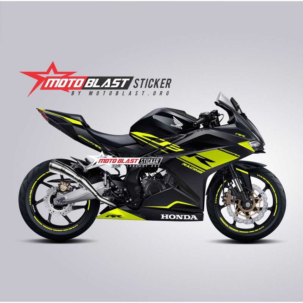 Jual Decal Sticker Motoblast - CBR250RR Neon Fluorescent Sport-Fullbody ...