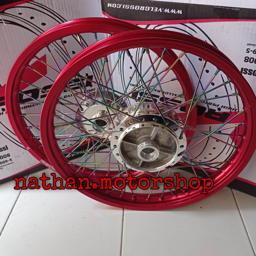 Jual Velg Rossi Jupiter MX Old /Vega ZR/ Jupiter Z1/Vega R New Sepasang ...