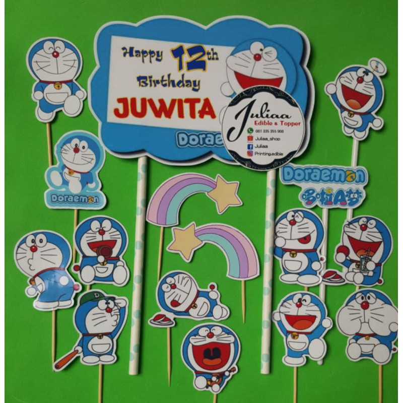 Jual Topper cake Doraemon | Shopee Indonesia
