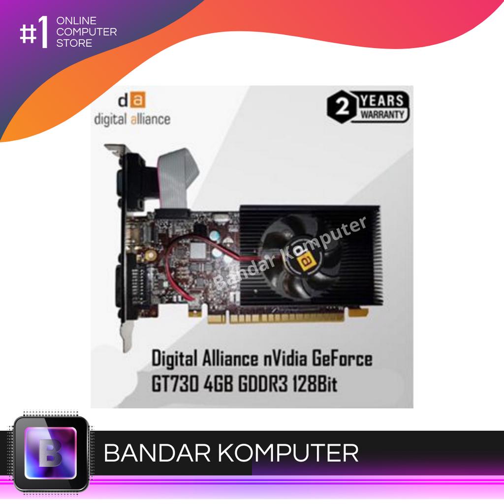 Jual VGA Digital Alliance nVidia GeForce GT730 4GB GDDR3 128Bit - VGA Card | Shopee Indonesia