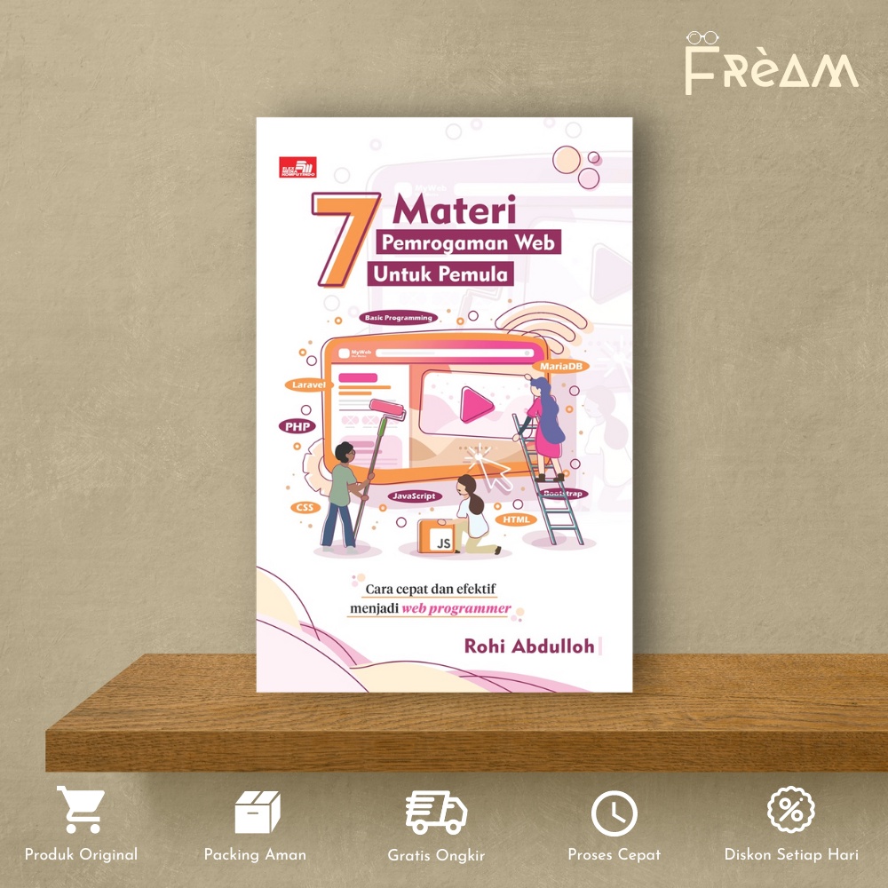 Jual Buku Komputer 7 Materi Pemrograman Web untuk Pemula by Rohi ...