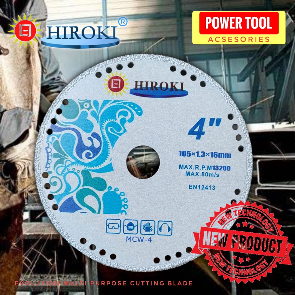 Jual Evo Blade MUlti Purpose Cutting Wheel 4 Inch Original Hiroki Mata Pisau Potong Asah Multi ...