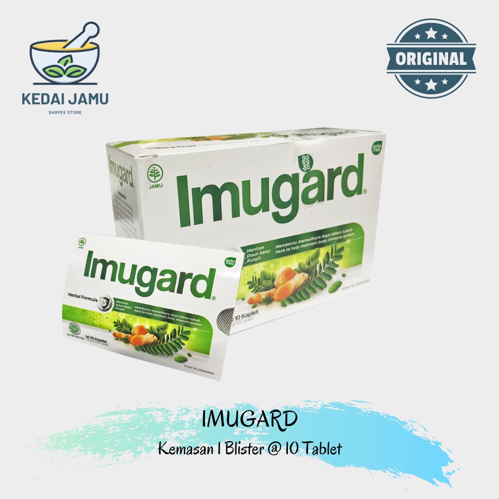 Jual Imugard 1 Blister isi 10 Kaplet DELTOMED | Shopee Indonesia