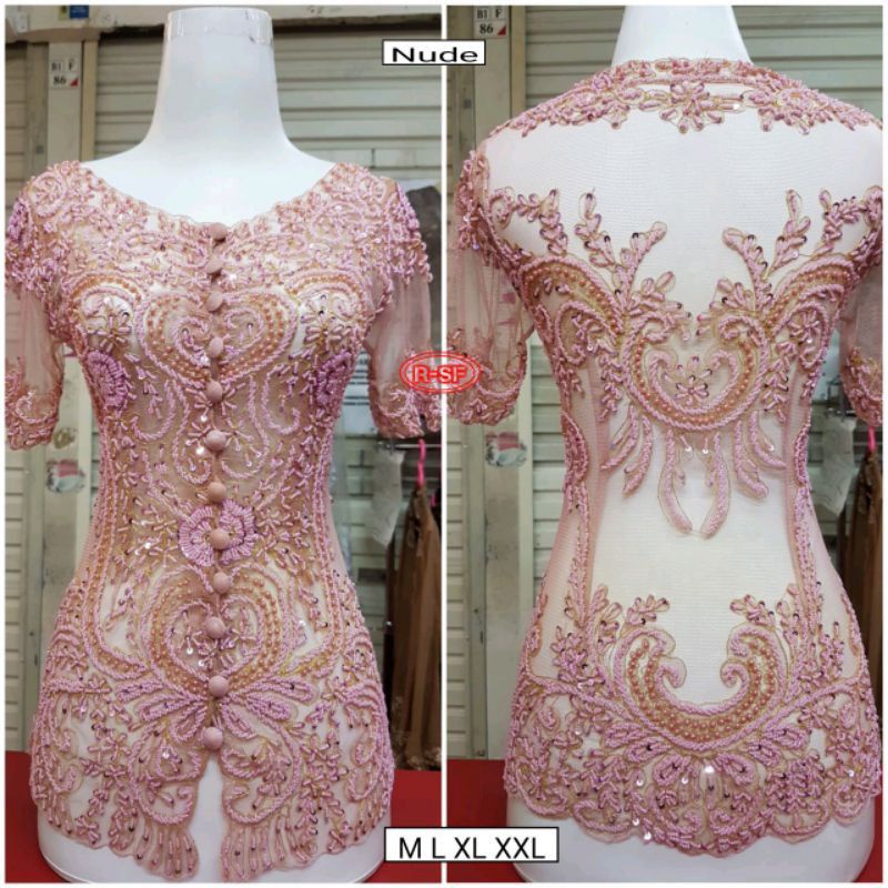 Jual KEBAYA PAYET SABRINA/KEBEYA PAYET PENDEK/KEBAYA PAYET RESMI ...