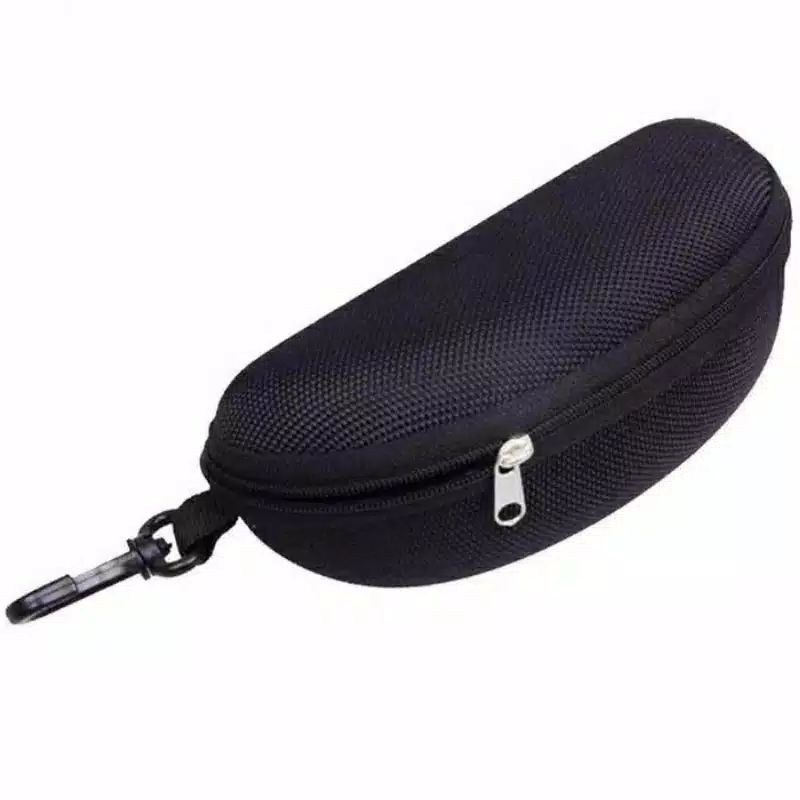 Jual Kotak Case Kacamata Dengan Resleting Portabel Warna Hitam Tebal ...
