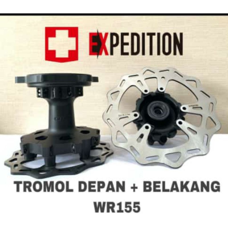 Jual TROMOL SET YAMAHA WR155 EXPEDITION KOMPLIT DENGAN CAKRAM DAN JARI ...
