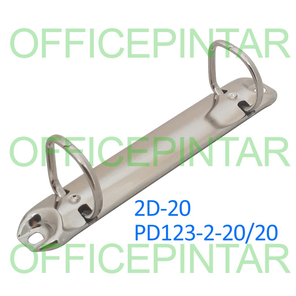 Jual Ring Mekanik Binder 2 Lubang D Tinggi 2cm PD123-2-20/20 | Shopee ...