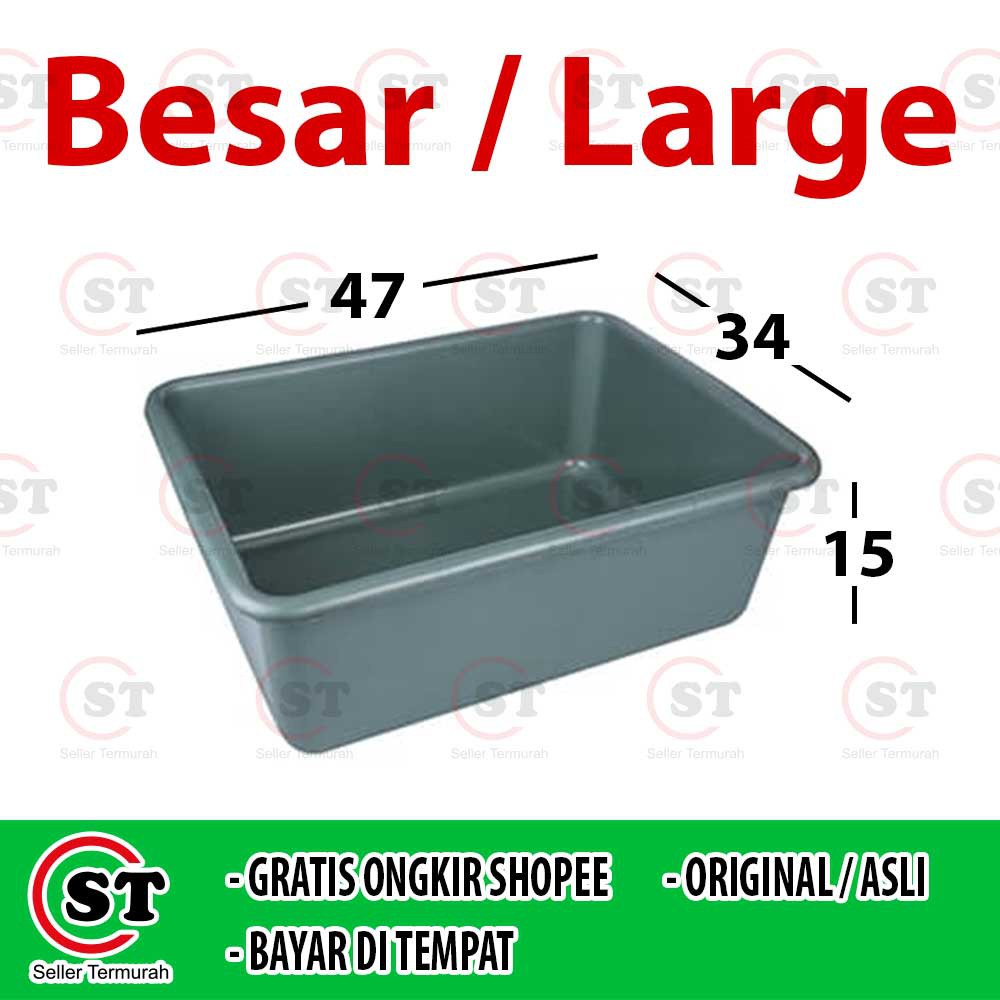 Jual READY STOK Baskom Bak Pasir Pup Kucing XL / Cat Litter Box ...