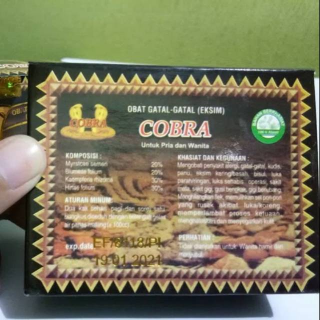 Jual COBRA OBAT GATAL GATAL/EXSIM SERBUK | Shopee Indonesia