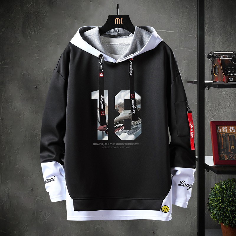 Jual JAKET SWEATER HOODIE COWOK 18 | Shopee Indonesia