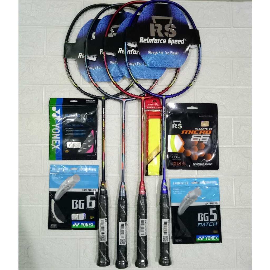 Jual RAKET BADMINTON RS SOLITAIRE GEN II ORIGINAL FREE PEMASANGAN SENAR ...