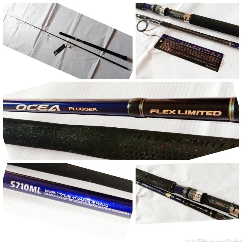 Jual Joran shimano ocea Plugger FlexLimited S710ML made in indonesia | Shopee Indonesia