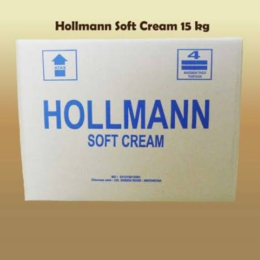 Jual Holman soft cream 500gr hollmann bahan butter cream | Shopee Indonesia