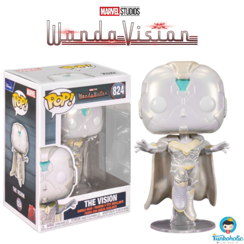Jual Funko POP! Marvel WandaVision - The Vision (White) #824 | Shopee ...