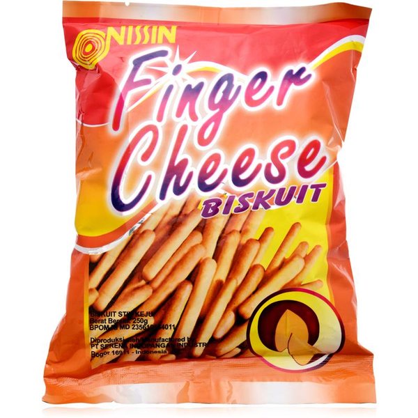 Jual nissin finger cheese biskuit 250gram | Shopee Indonesia