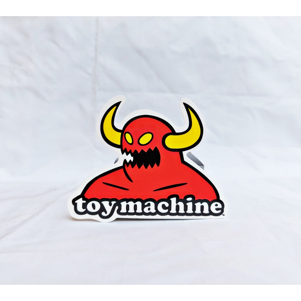 Jual STIKER sticker TOY MACHINE vinyl LOGO BRAND AESTHETIC HP LAPTOP MOTOR MOBIL WATERPROOF ...