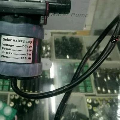 Jual Pompa Air Mini DC 12V 8 Watt Max 5 Meter / Pompa Air AQUA Rium ...