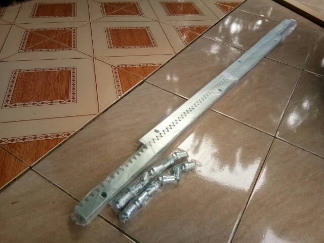 Jual Rel pagar autogate / sliding gate / gear rack tebal 9mm satuan ...