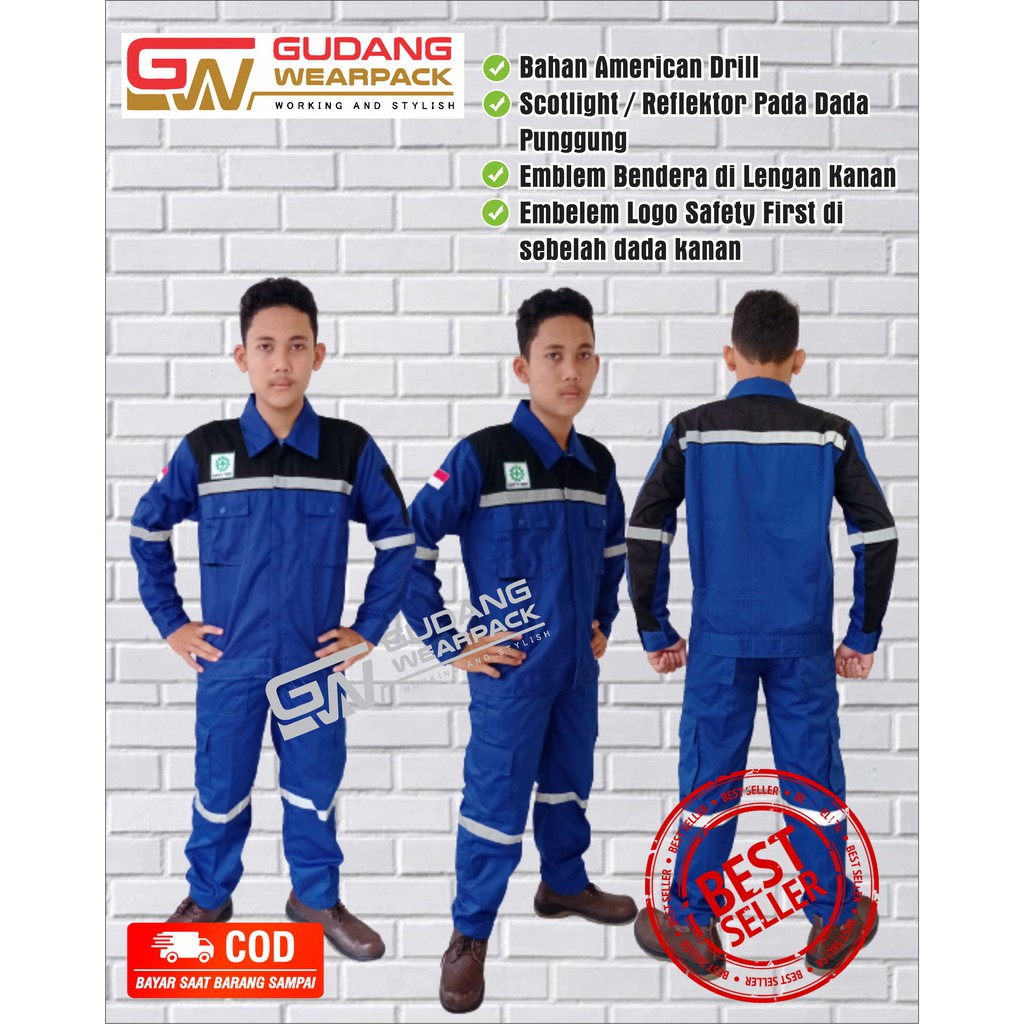 Jual WEARPACK SETELAN Wearpack BENHUR-HITAM/ lengan panjang/ sleting ... Jual WEARPACK SETELAN Wearpack BENHUR-HITAM/ lengan panjang/ sleting ...