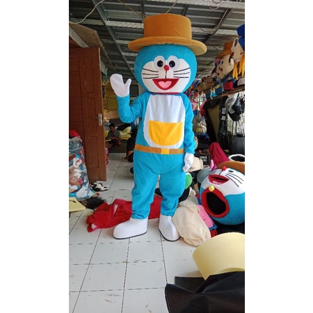 Jual COSTUM BADUT DORAEMON TOPI | Shopee Indonesia