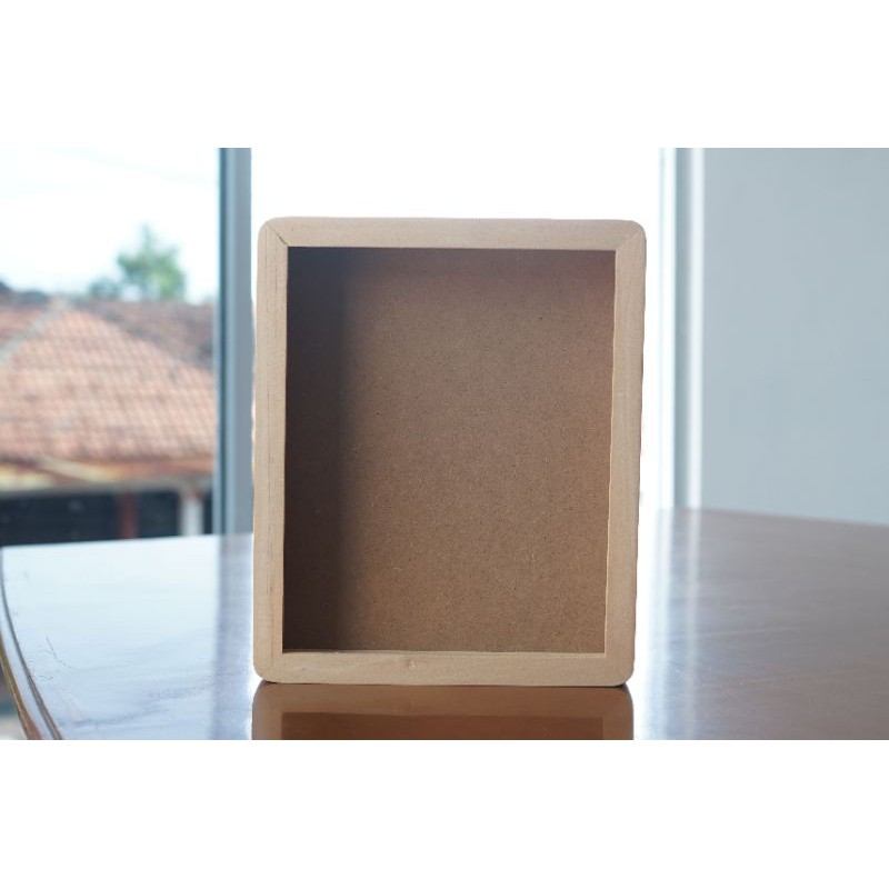Jual Pigura Kayu/Frame ukuran A4 (20x 30cm) tumpul 3D Kaca Acrylic ...