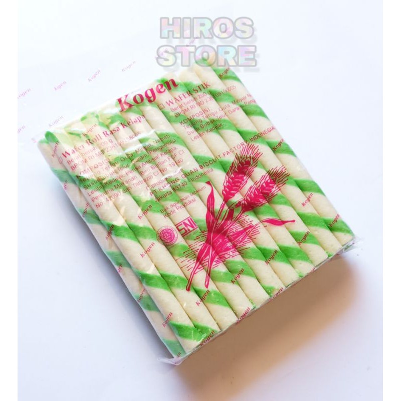 Jual Waferstick Khong Guan | Astor Kogen Rasa Kelapa | Wafer Roll ...