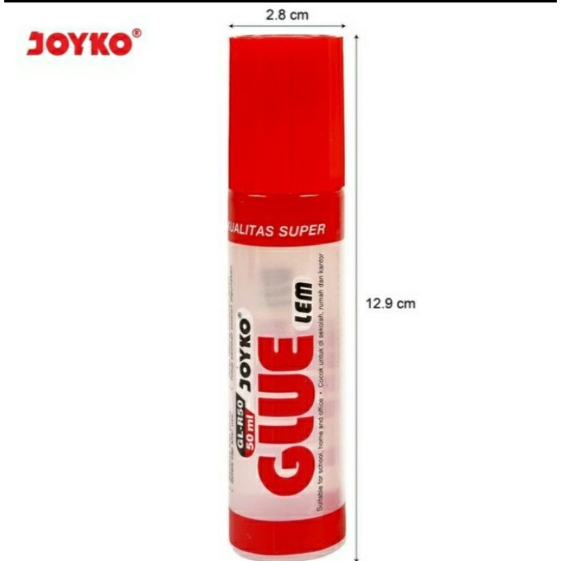 Jual Lem Kertas Glue Lem Lem Cair Joyko GL R50 50mL | Shopee Indonesia