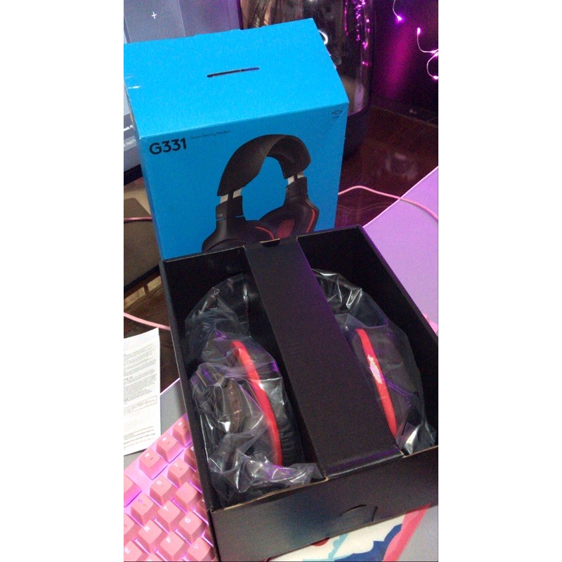 Jual LOGITECH G331 gaming headset SECOND | Shopee Indonesia