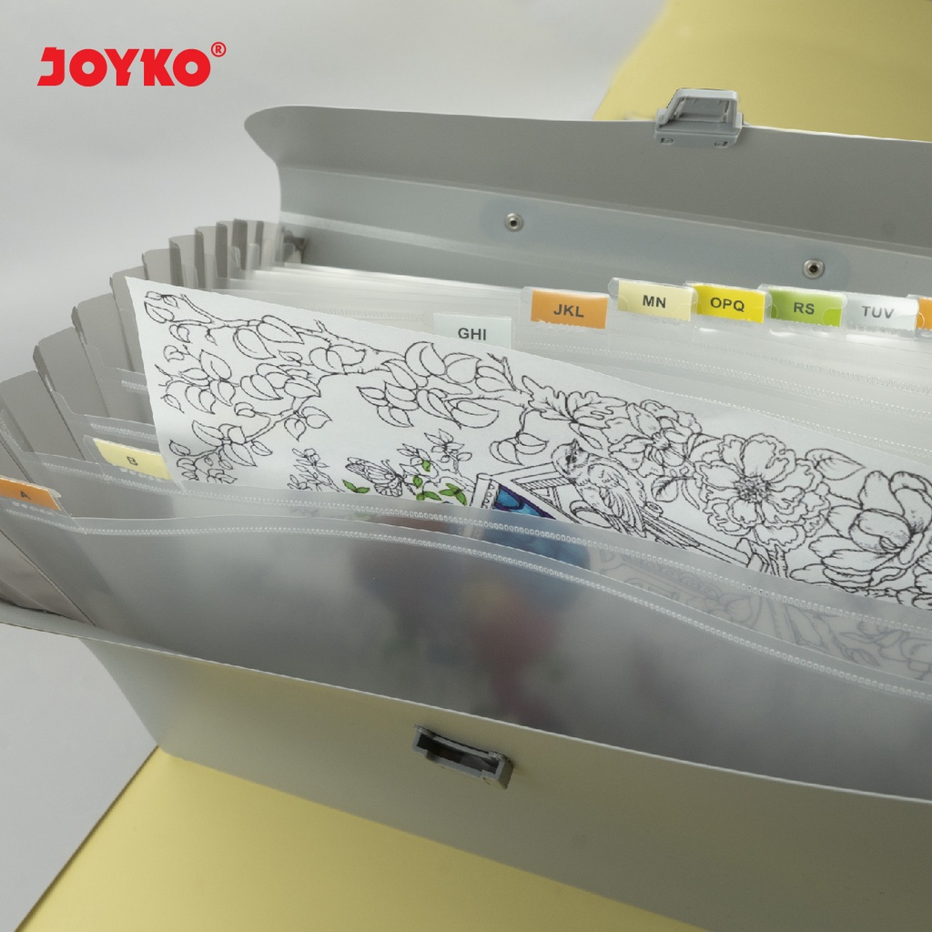 Jual Expanding File Map Harmonika Joyko EF-2638 Folio 13 Pocket ...