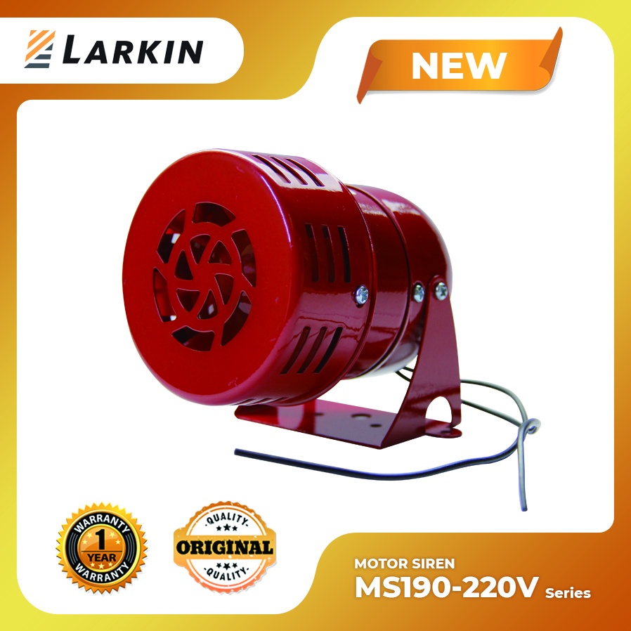 Jual Motor Sirine Larkin MS190-220V ST Mini Motor Alarm | Shopee Indonesia