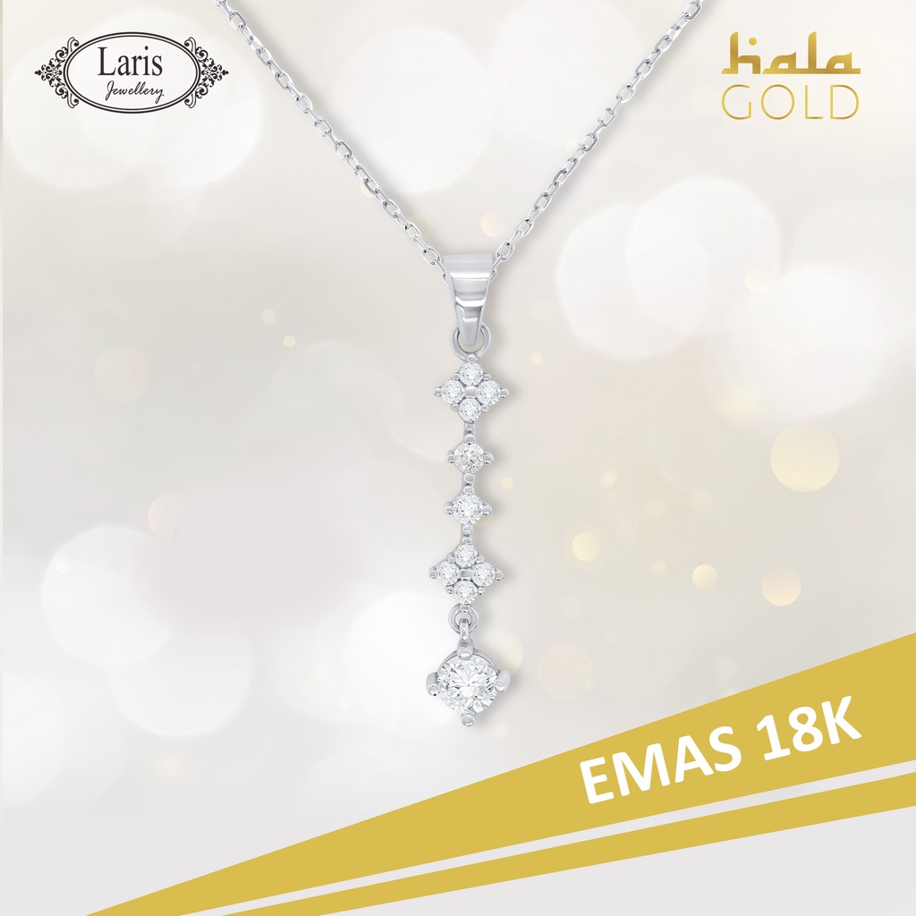 Jual Liontin Hala Gold X Cut Meyriska - Cahaya Collection 18K | Shopee ...