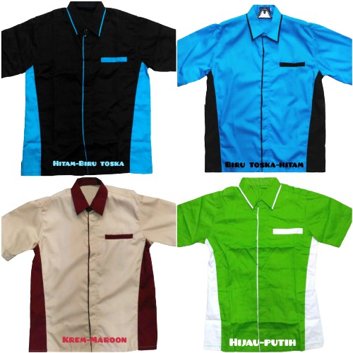 Jual Kemeja Seragam Kerja | Seragam Kantor | Kemeja Kerja | Seragam ...