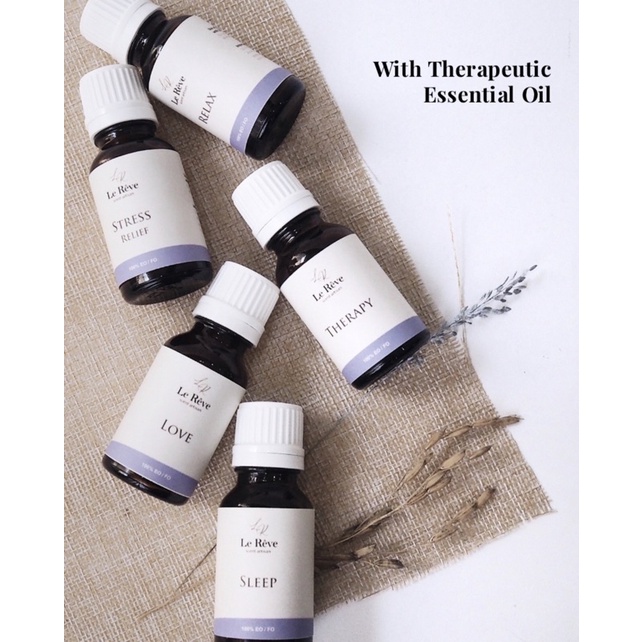 Jual LE REVE Wellness Essential Oil / Fragrance Oil - (15ml) | Pewangi ...