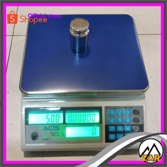 Jual Timbangan Digital Counting Kapasitas 15kg x 1g ACIS AC-15X - 15kg x 1g | Shopee Indonesia