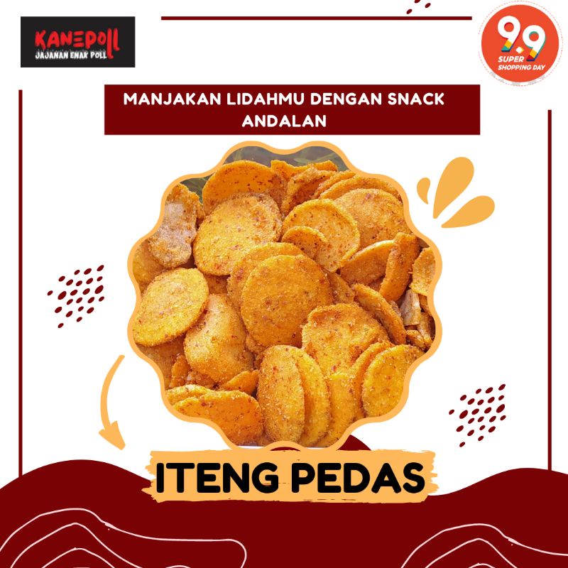 Jual IDIK ITENG PEDAS (KEMASAN BOX) - JAJANAN ENAK POLL (KANEPOLL ...
