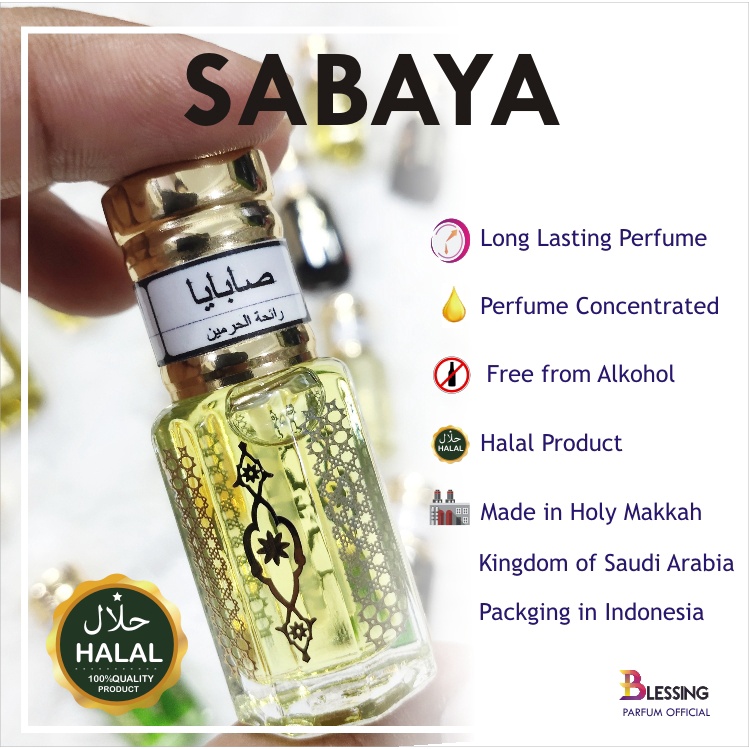 Jual Parfum Sabaya Saudi Arabia Minyak Wangi Non Alkohol Minyak Sabaya | Shopee Indonesia