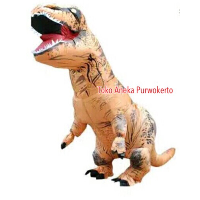Jual KOSTU ANGIN DINO TREX COSPLAY BADUT LUCU ULTAH PESTA KARNAVAL ...