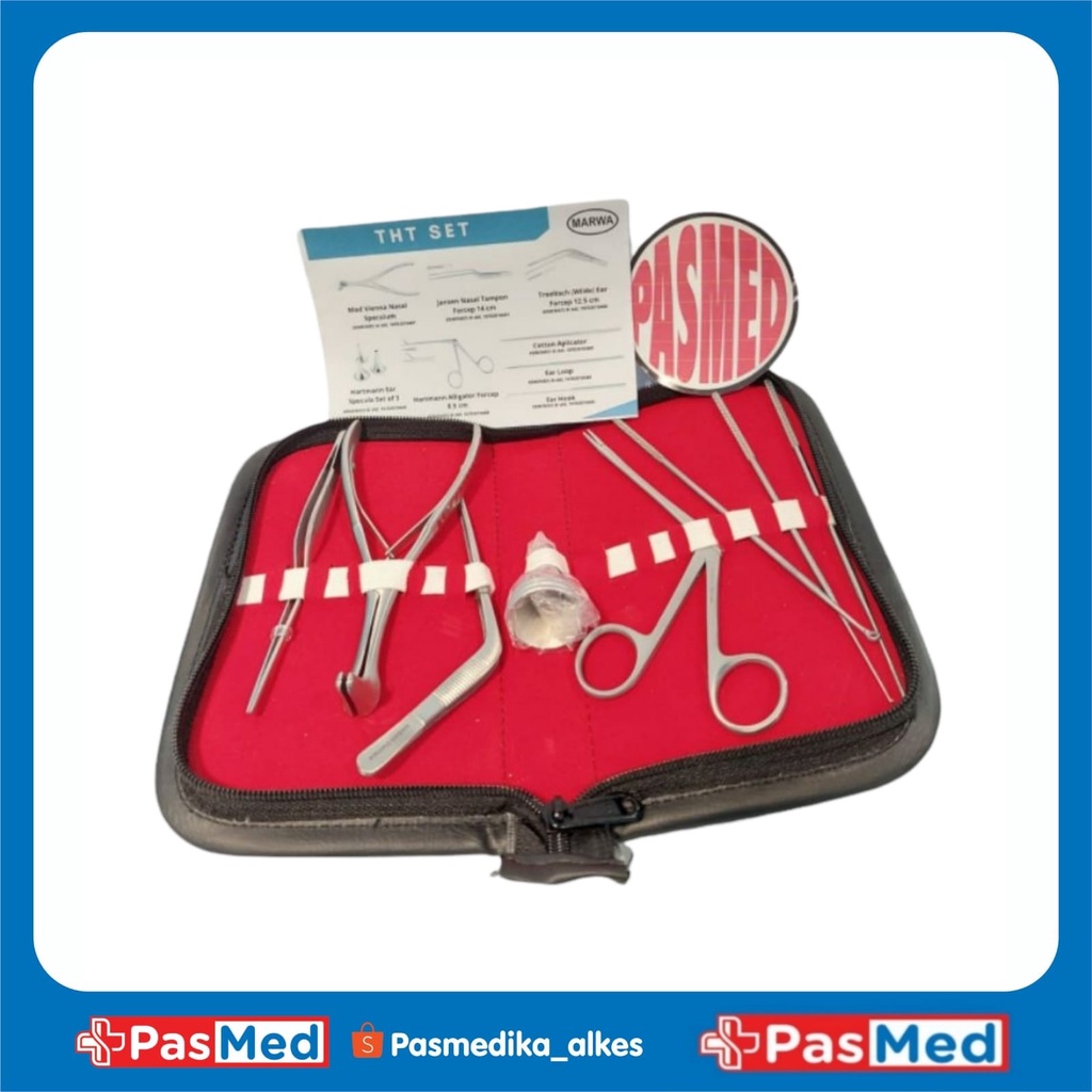 Jual PASMED | THT SET / THT INSTRUMENT SET / ALAT THT / SET PEMERIKSAAN ...