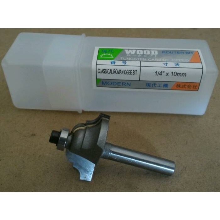 Jual Mata Mesin Trimmer/Profil Classical Roman Ogee Bit 10mm | Shopee ...