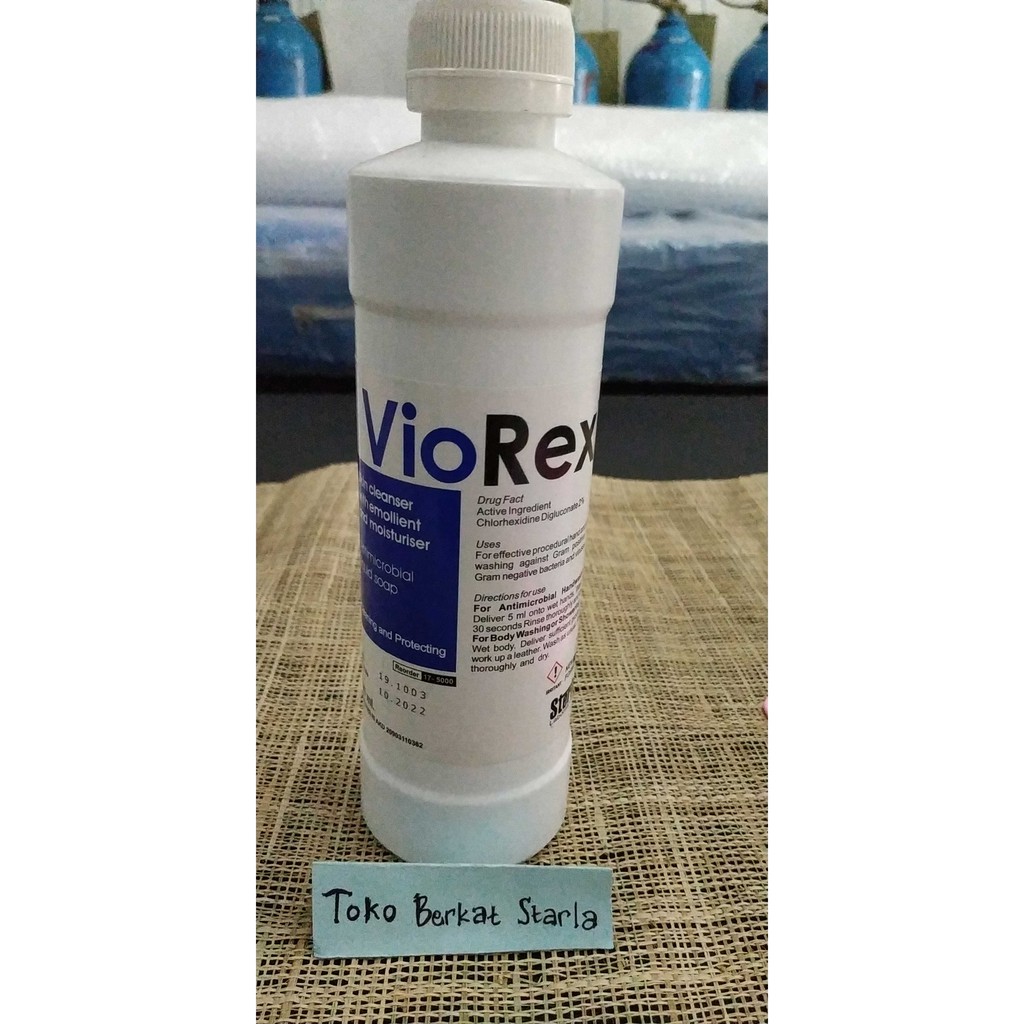 Jual Antiseptic Product/Antiseptic/Antimicrobial Liquid/Viorex Skin ...