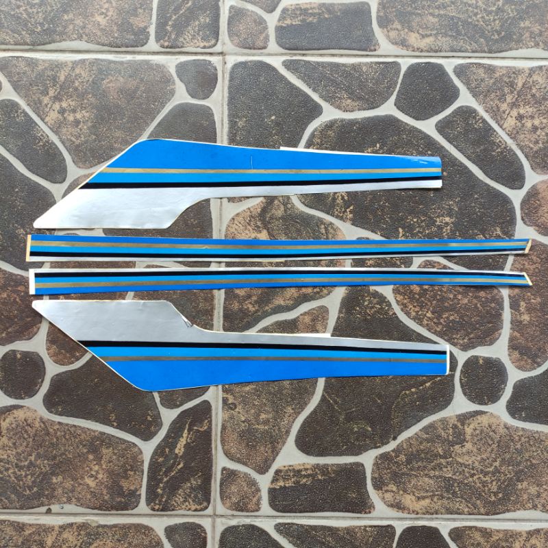 Jual sticker striping body honda gl pro max | Shopee Indonesia