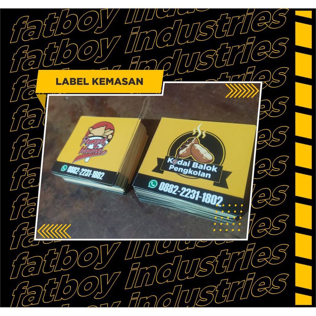 Jual Sticker Label Kemasan | Shopee Indonesia