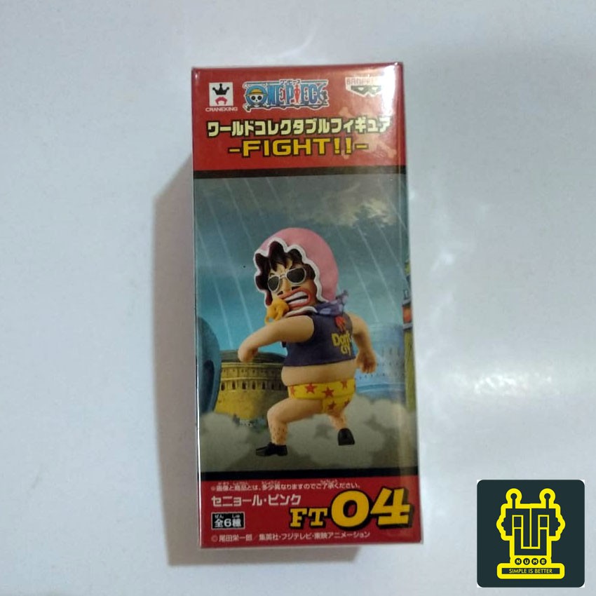 Jual Action Figure One Piece WCF Fight Senor Pink | Shopee Indonesia