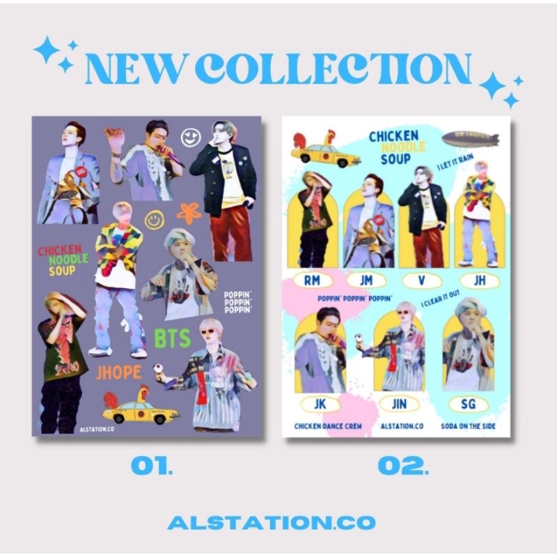 Jual 'Chicken Dance Crew' BTS Sticker | Shopee Indonesia
